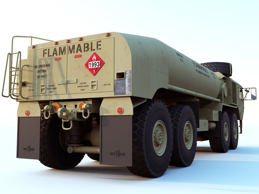 3d model hemtt a4 m978 fuel