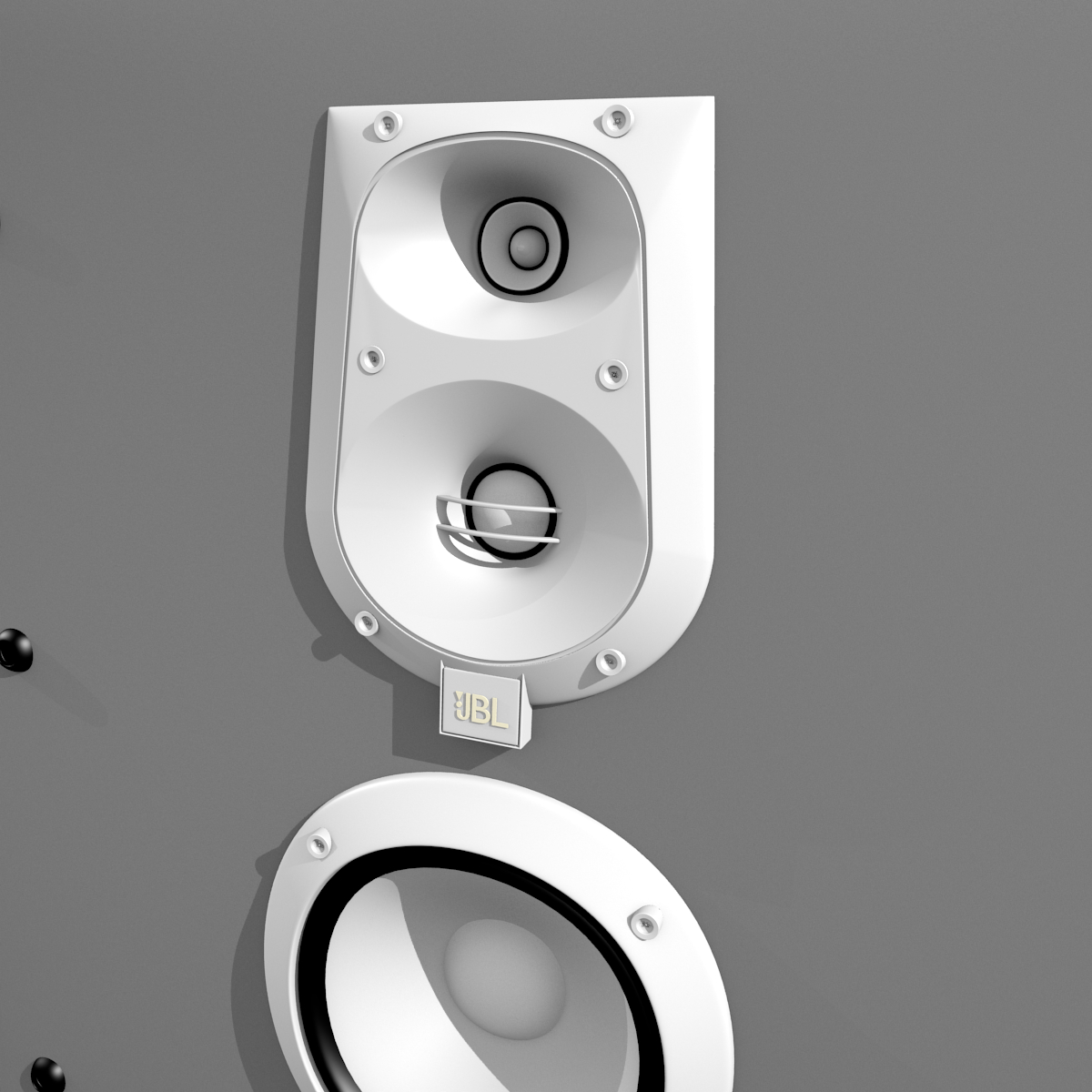 obj jbl es100 speakers