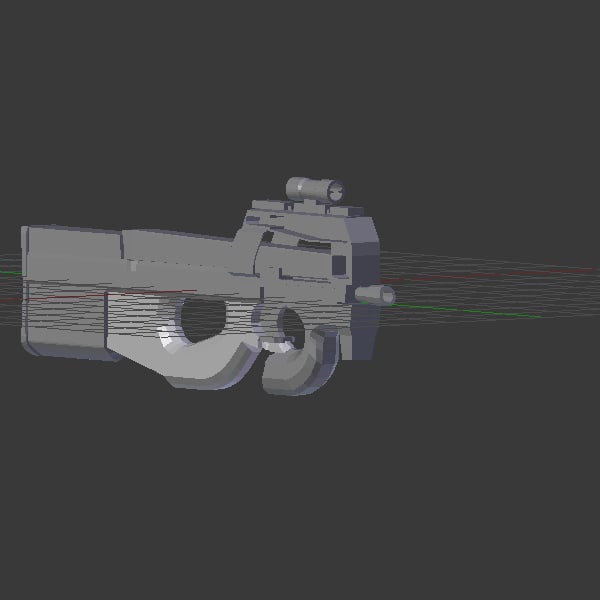 3d p90 model