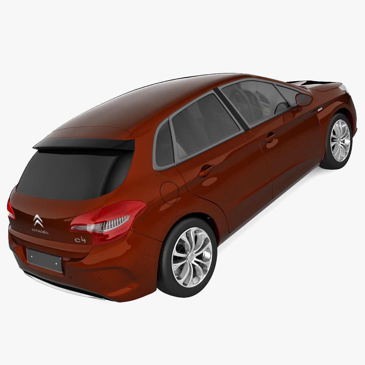 3d model citroen c4