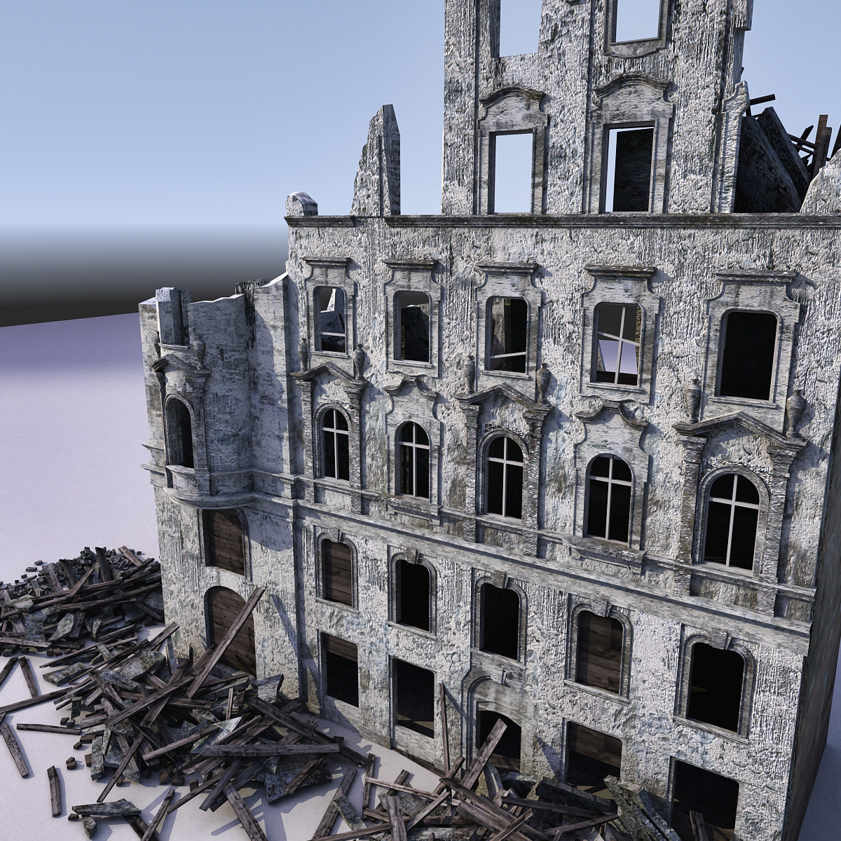3d building ww2
