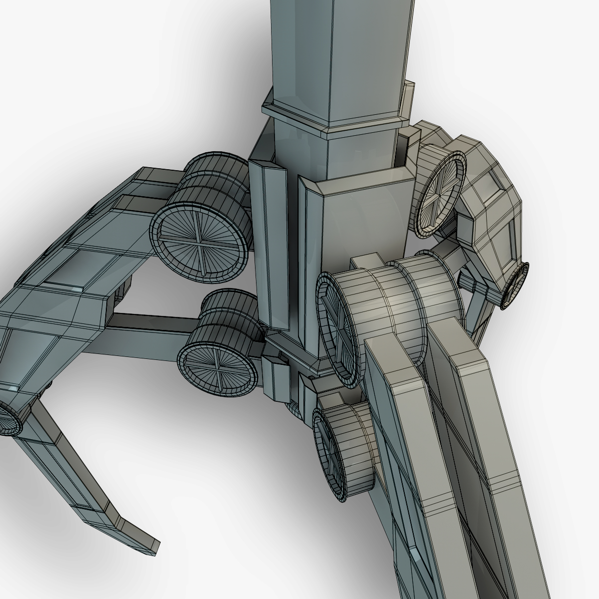 3d claw 2 model