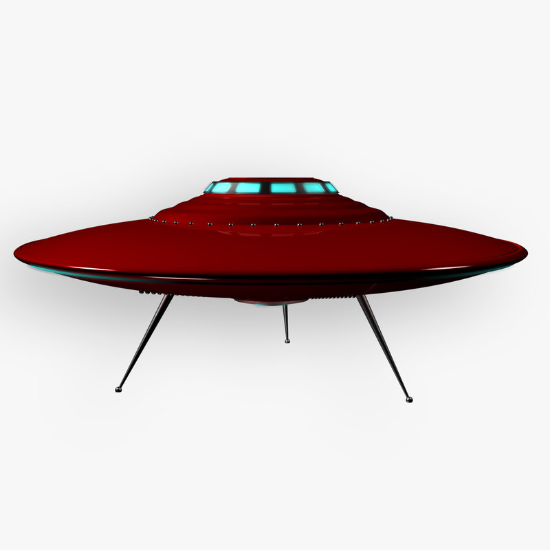 obj retro ufo
