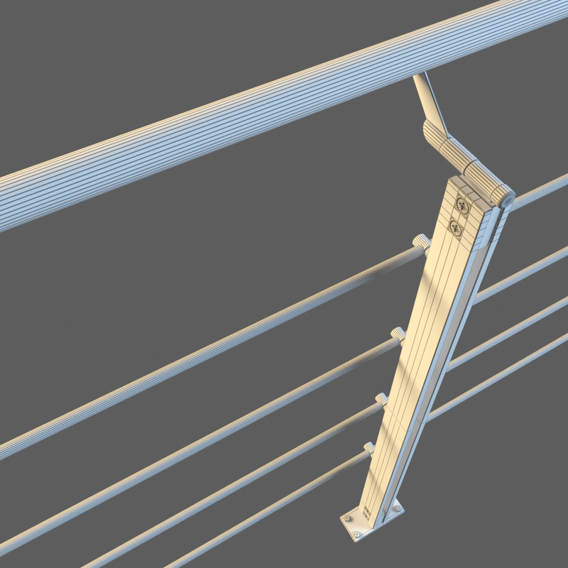 3ds max pack 6 railing