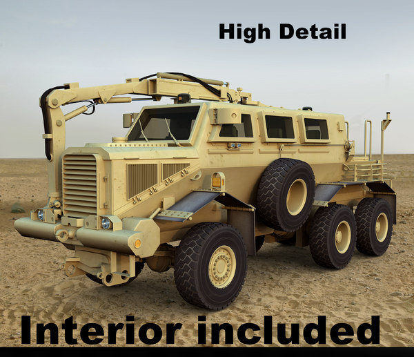 3d military vehicles mrap
