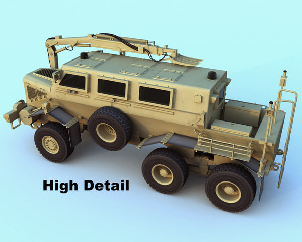3d military vehicles mrap