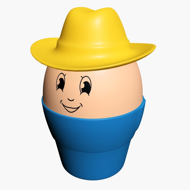 egg toy 3d model