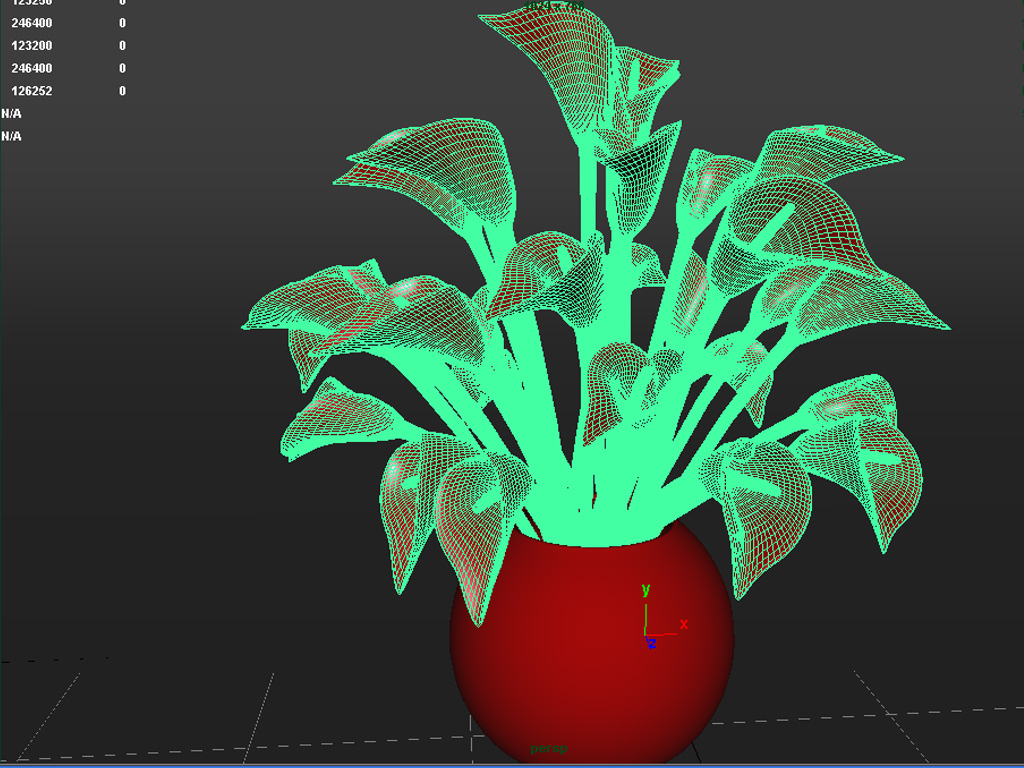 maya flower arrangement decorating