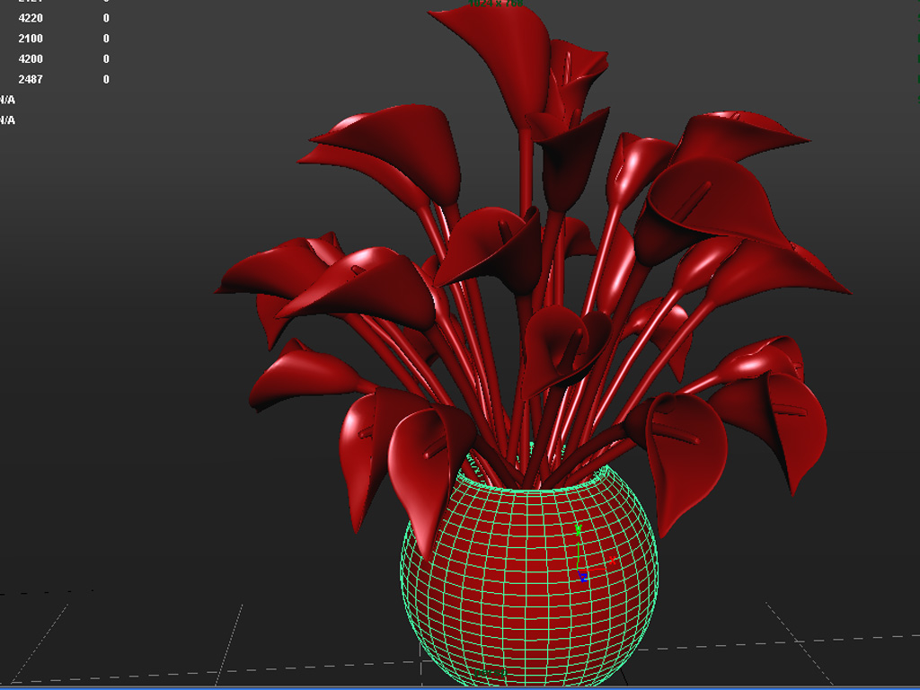 maya flower arrangement decorating