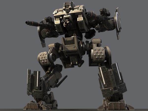3d model robot bot