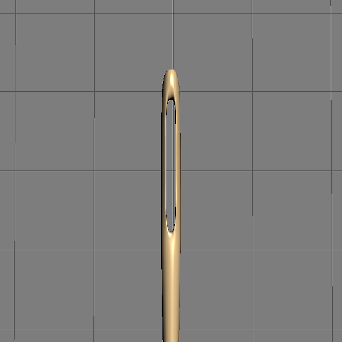 3d needle model