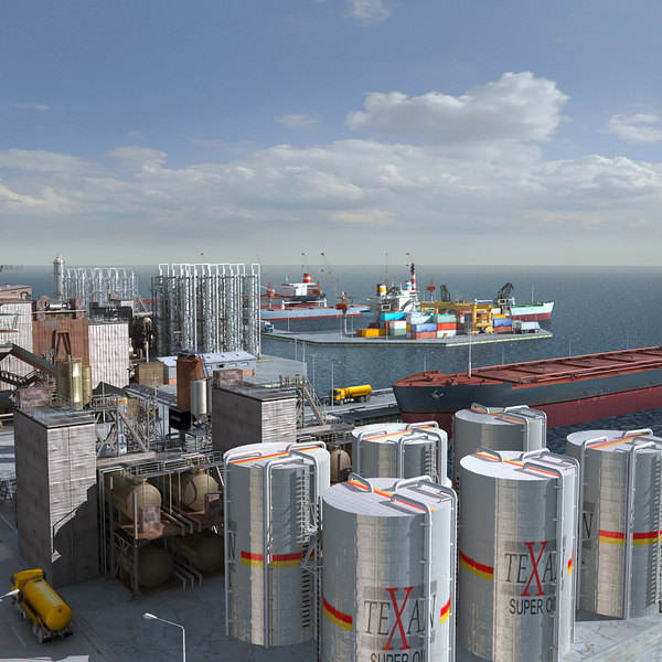 hd port 3d model