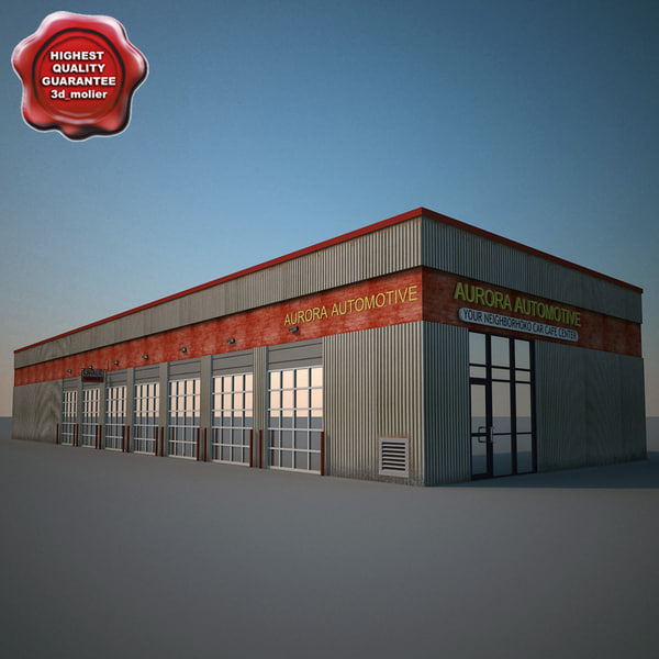 Mechanic Shop 3D Models for Download | TurboSquid