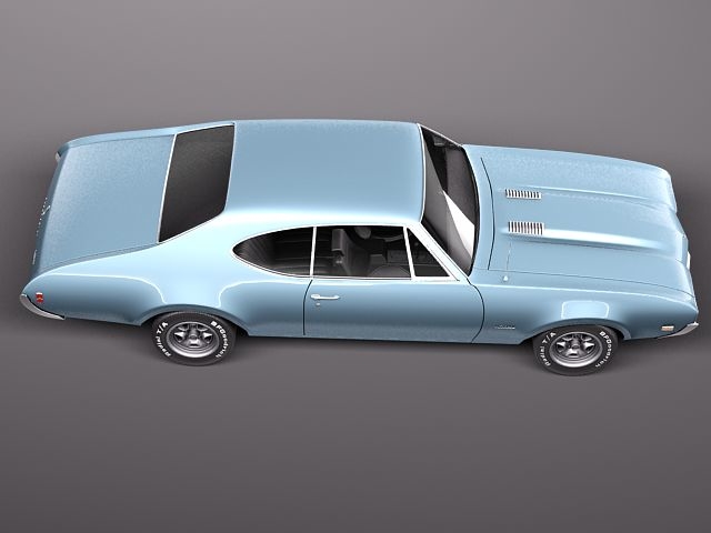 3d oldsmobile 442 cutlass 1968