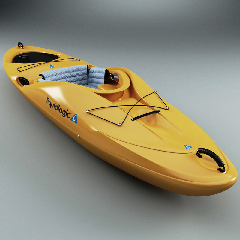 3d model kayak liquid logic remix