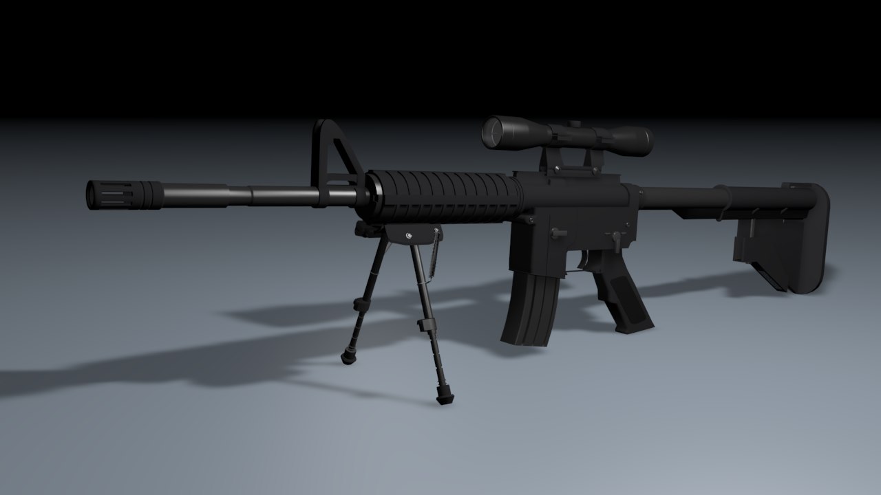 dxf m4 sniper