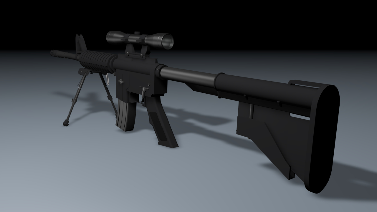 dxf m4 sniper