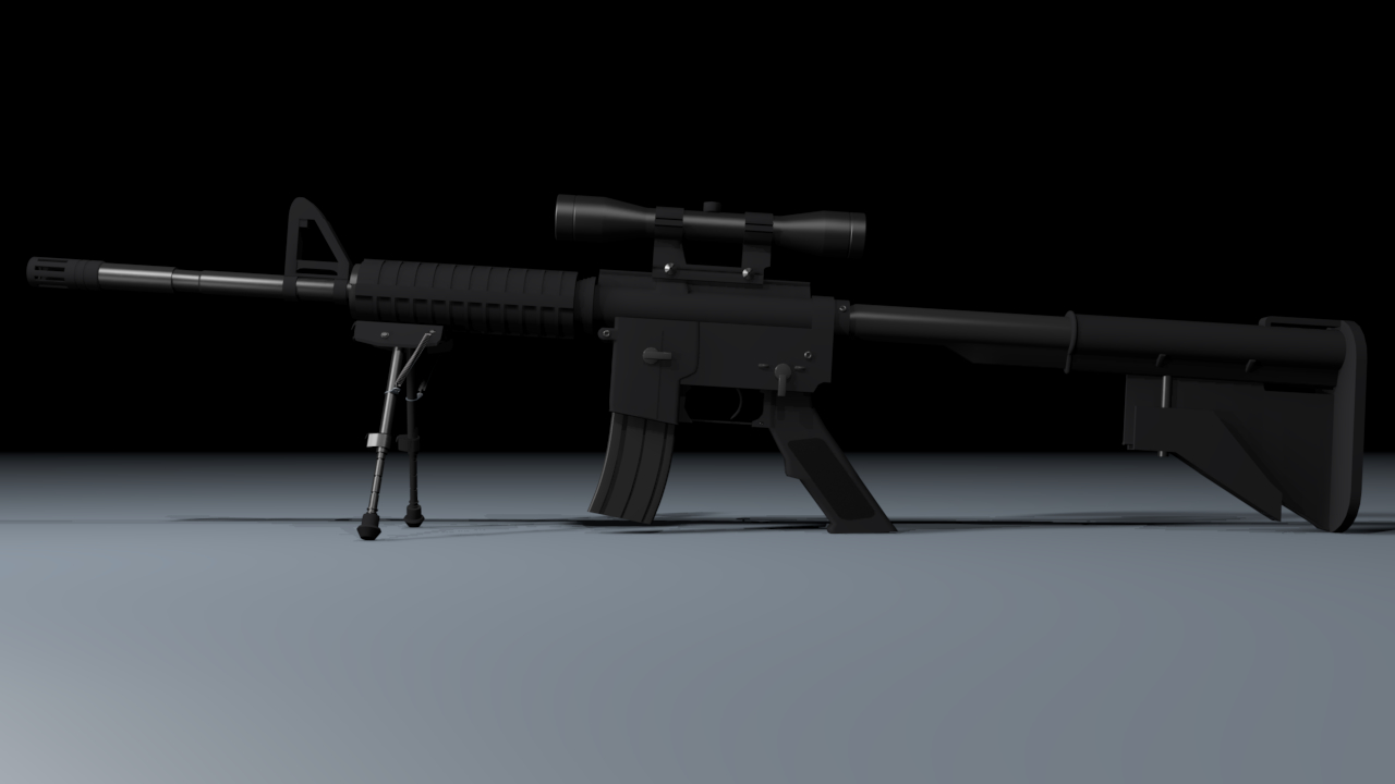 dxf m4 sniper