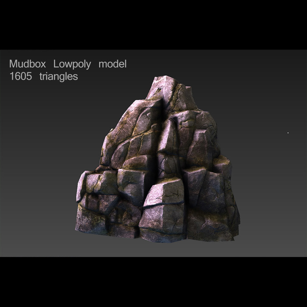 3d ready rock model