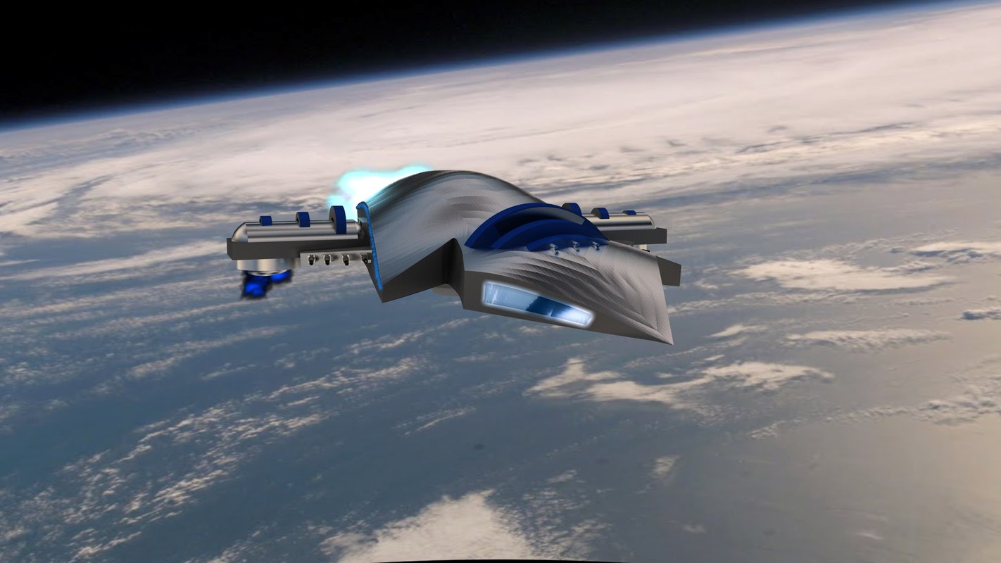 space cruiser 3d model