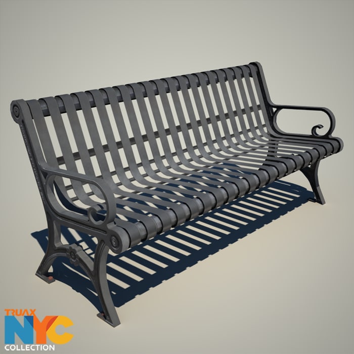 park bench studios 3d max