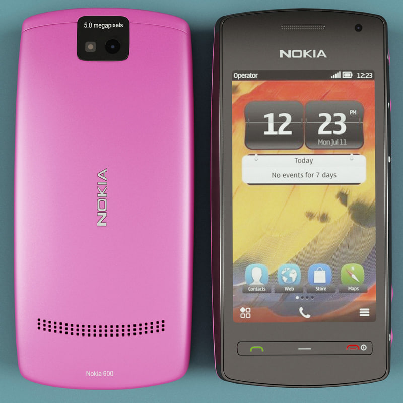 nokia 600 pink max