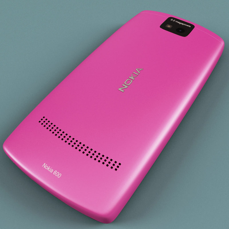 nokia 600 pink max
