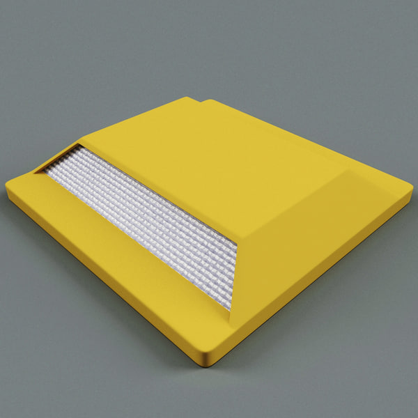 3d model road stud v2