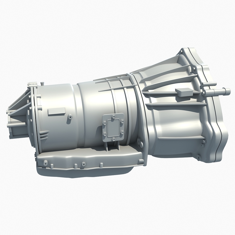 allison speed automatic transmission 3d model