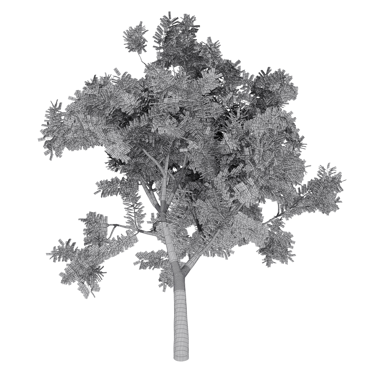 3d max ash tree green
