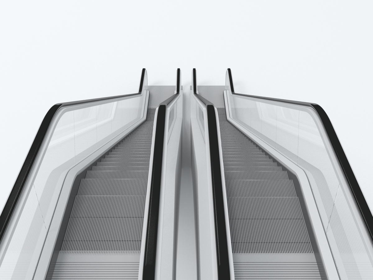escalator 3d 3ds