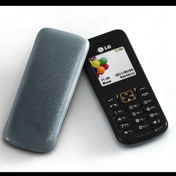 LG A100 3D 모델 - TurboSquid 626204