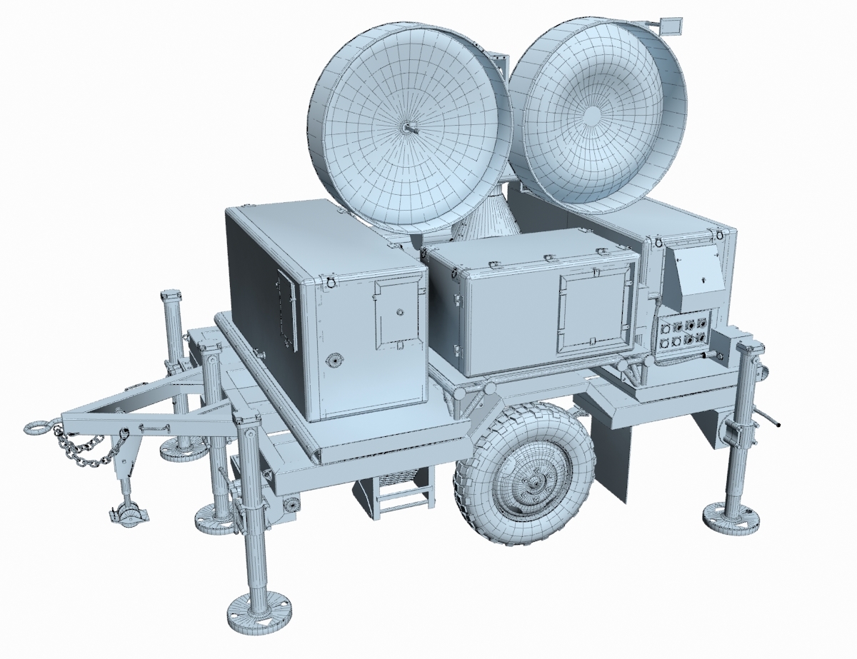 3D модель AN MPQ 46 - TurboSquid 628640