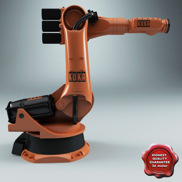 3dsmax kuka robots