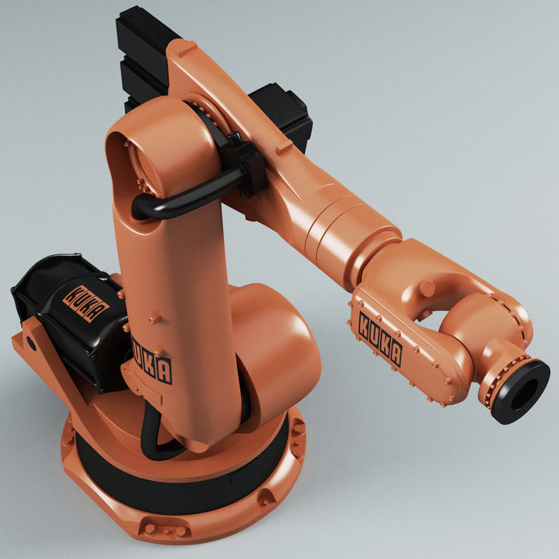 3dsmax kuka robots