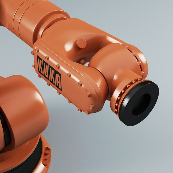 3dsmax kuka robots