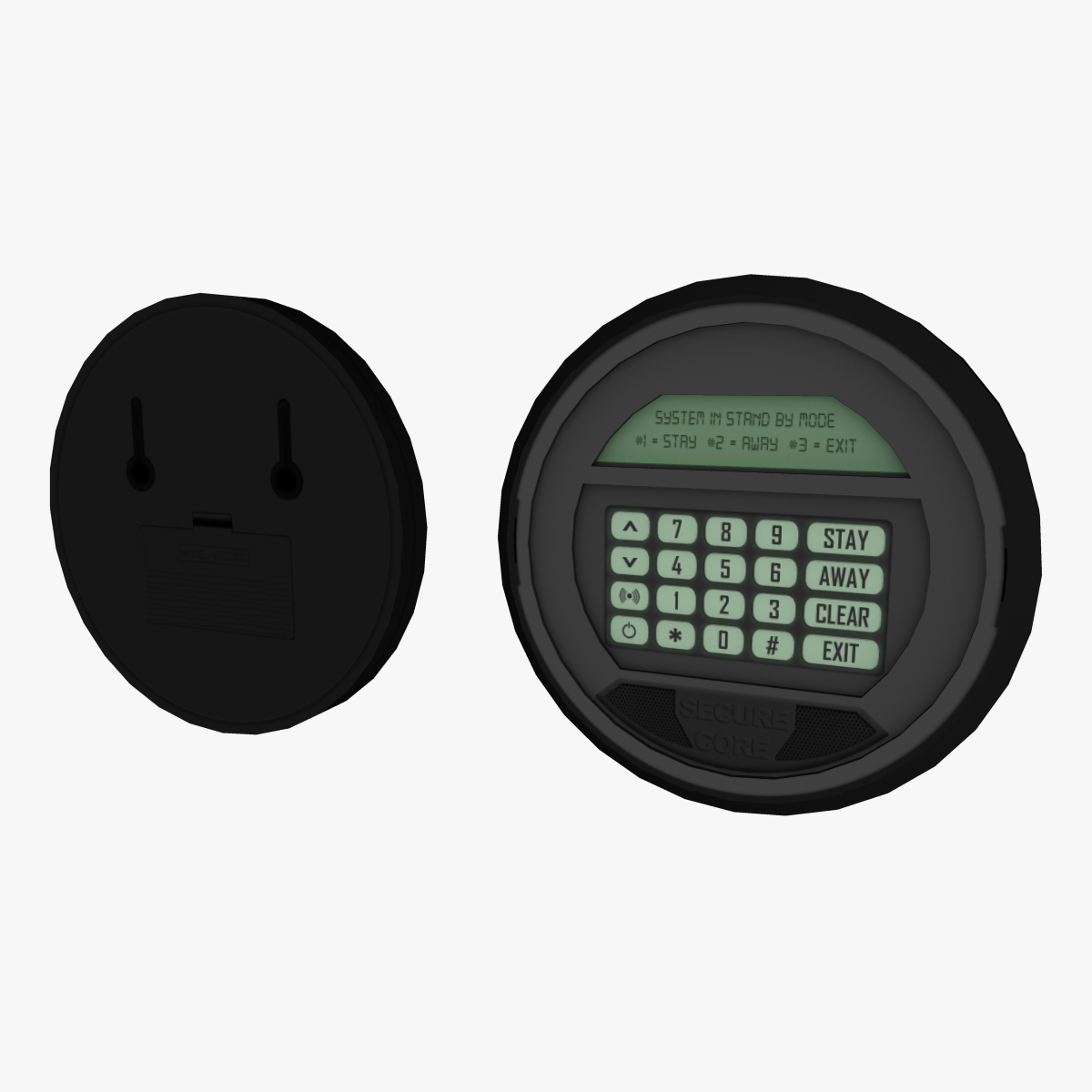 3ds max keypads pack keyboard pads