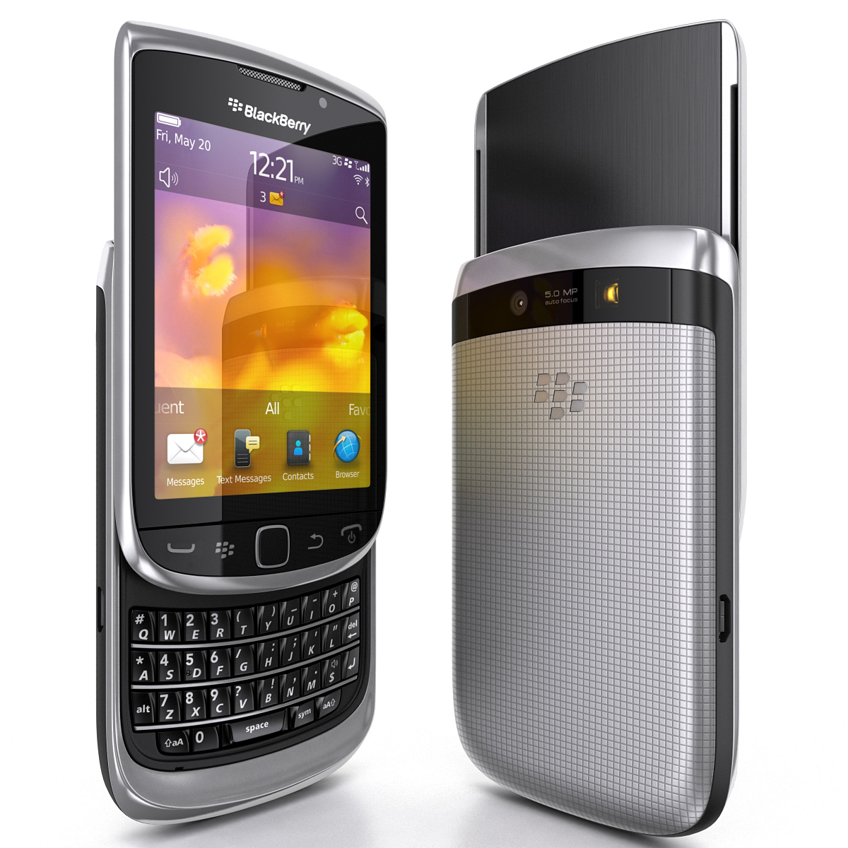 blackberry torch 9810 3d max