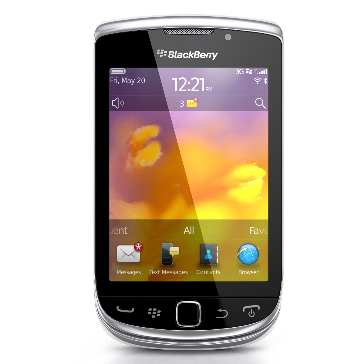 blackberry torch 9810 3d max