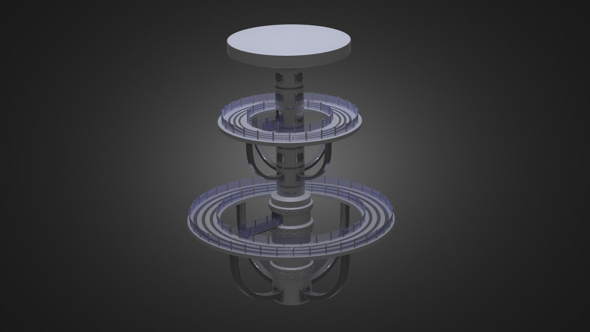 Futuristic Building Blender Models for Download | TurboSquid