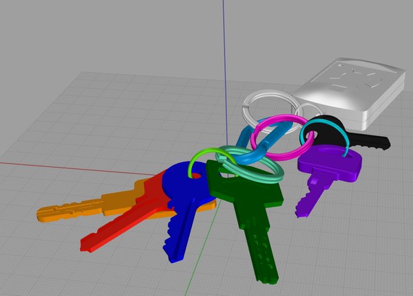Keychain 3D Models for Download | TurboSquid