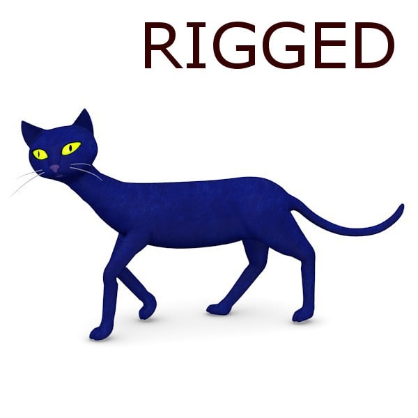 Blender Cat Models | TurboSquid