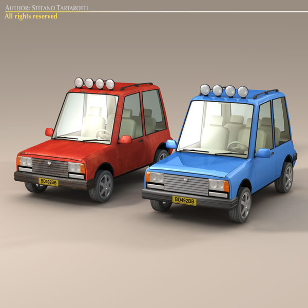 cartoon suv 3ds