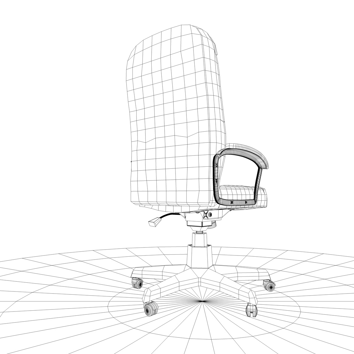 free obj mode chair office