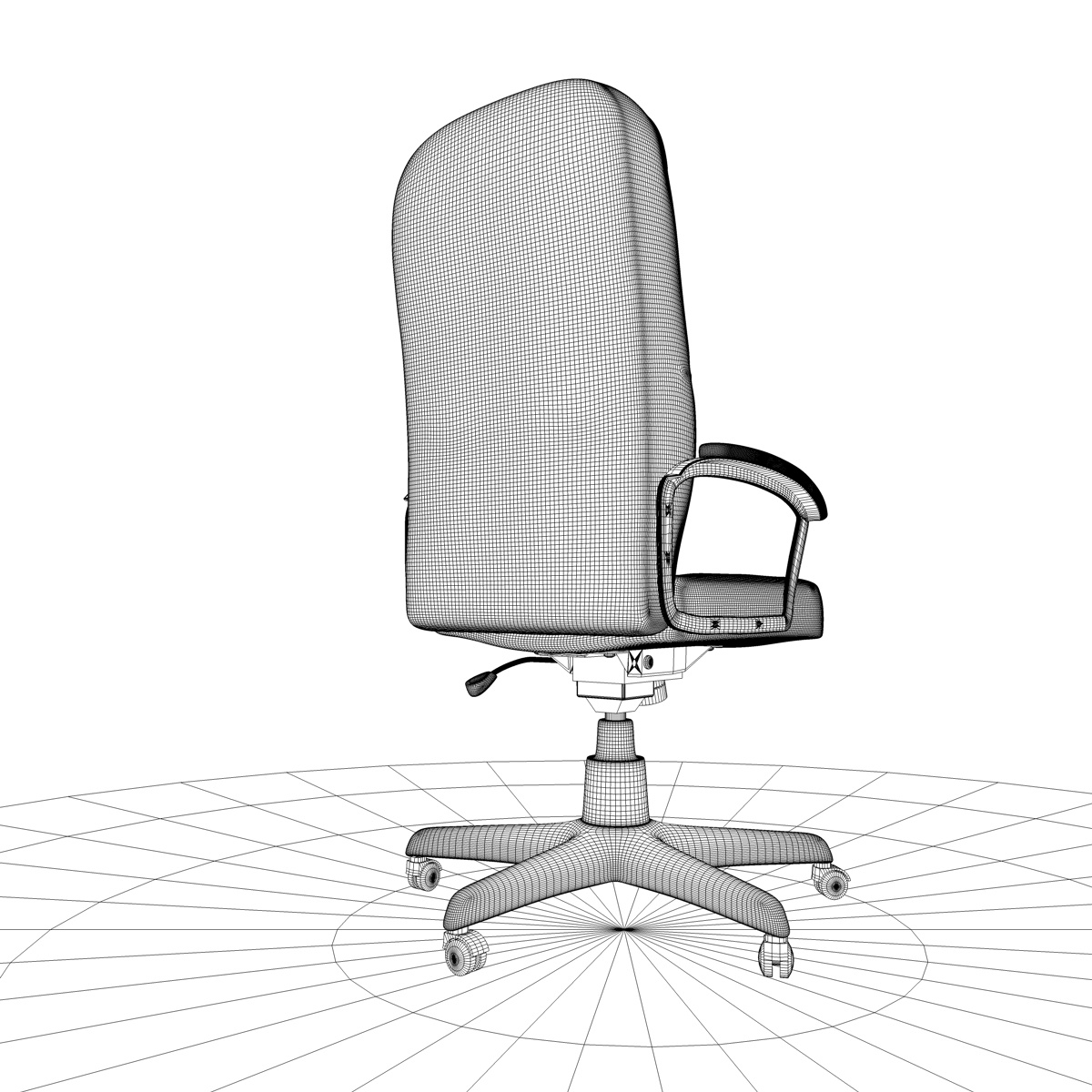 free obj mode chair office