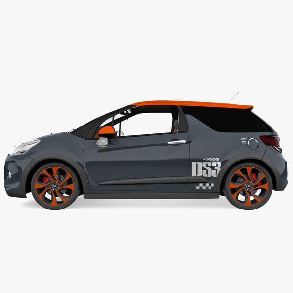 3d citroen ds3 2010 model