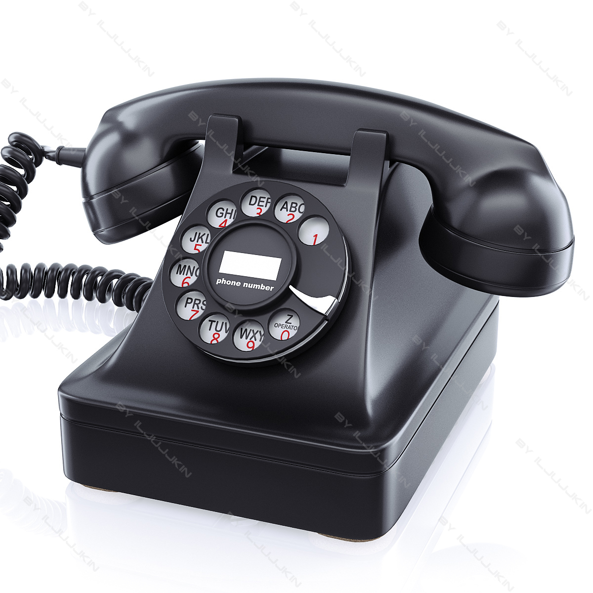 retro electronics 70s c4d