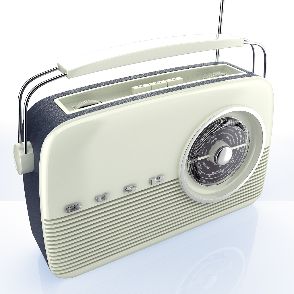 retro electronics 70s c4d