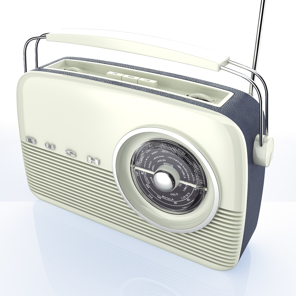 retro electronics 70s c4d