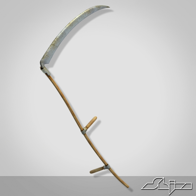 scythe 3d model